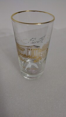 Vtg Virginia Cuthbert Signed Drink Glass Albright Art Gallery 1950s | eBay