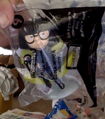 EDNA MODE Incredibles 2 #9 McDonald's Toy 2018 Collectible NEW | eBay