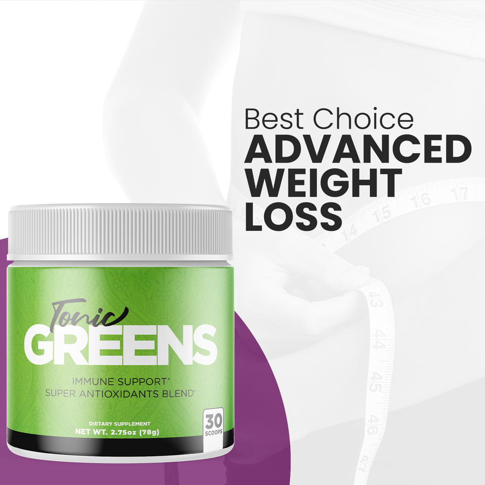 Tonic Greens Powder, Tonic Greens Immune Support Supplement Powder (2 ...