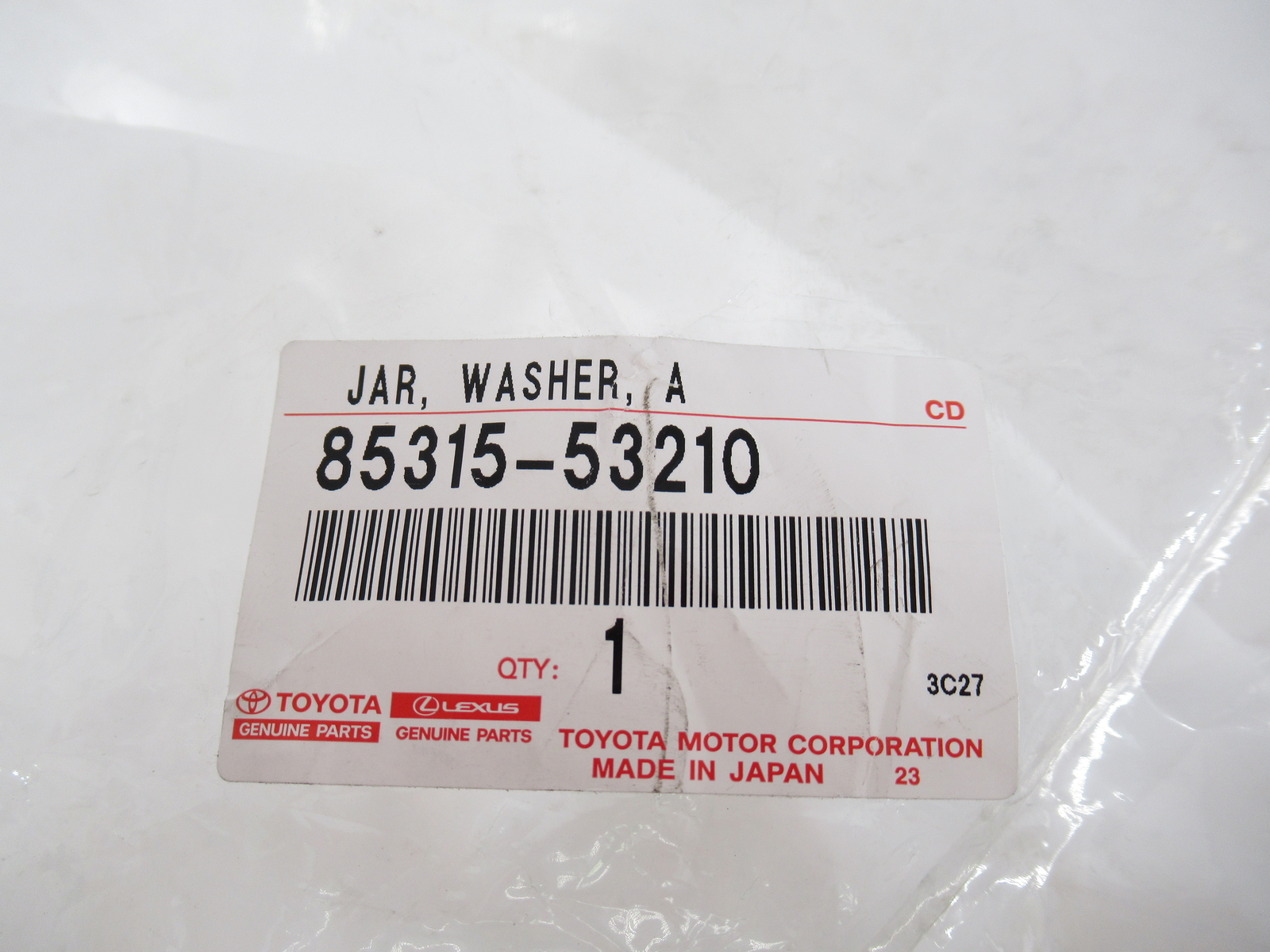 Genuine OEM Toyota Lexus 85315-53210 Washer Fluid Reservoir 2014-2017 ...