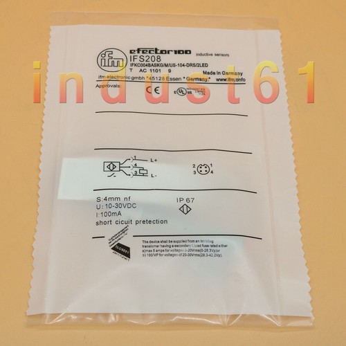 1 PCS New For IFM IFS208 Inductive Sensor Proximity Switch #T2 | eBay
