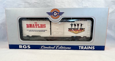 RGS Trains Limited Editions THE BEATLES HELP! O-Gauge Box Car w/ Box | eBay
