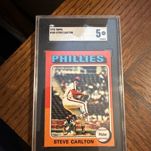 1975 Topps Steve Carlton Philadelphia Phillies SGC 5 Baseball Card | eBay