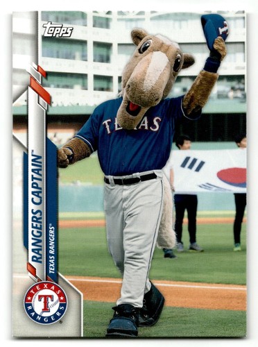 2020 Topps Rangers Captain Texas Rangers Baseball Card | eBay