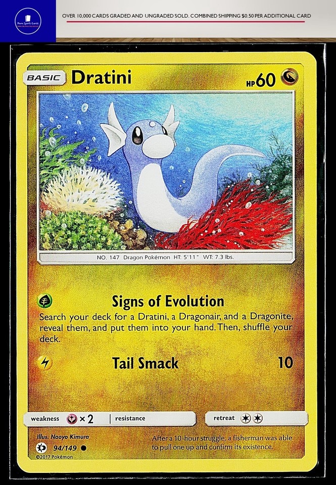 SM Base Set Dratini #94/149 Common | eBay