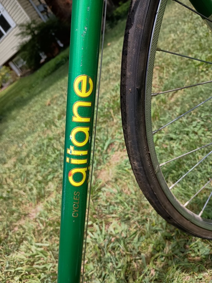 Vintage GITANE Steel Road Bike - Green - 51cm - 27" Wheels - 10 Speed ...