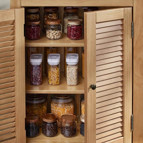 Home Decorators Collection Patina Food Pantry Cabinet with Shutter ...