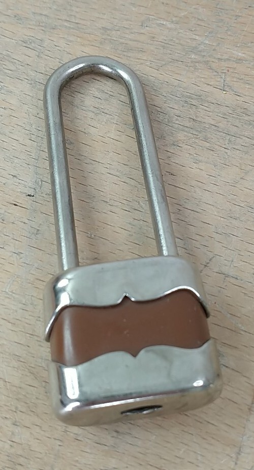 Vintage Small Padlock Brown Ornate No Key | eBay