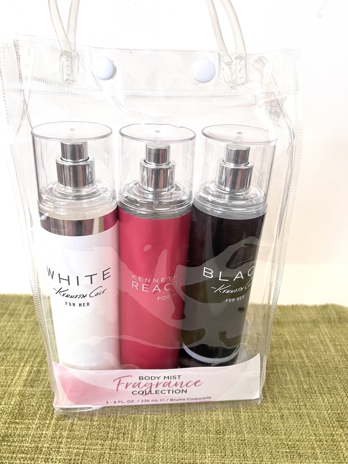 Kenneth Cole Fragrance Mist Collection Gift Bag for Women Set of 3 ...