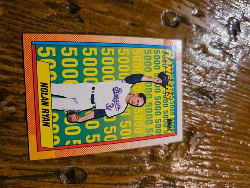 nolan ryan 5000 strikeout card | eBay