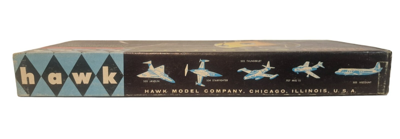 SPACE : PROJECT VANGUARD SATELLITE 1958 MODEL KIT MADE BY HAWK IN 1958 ...
