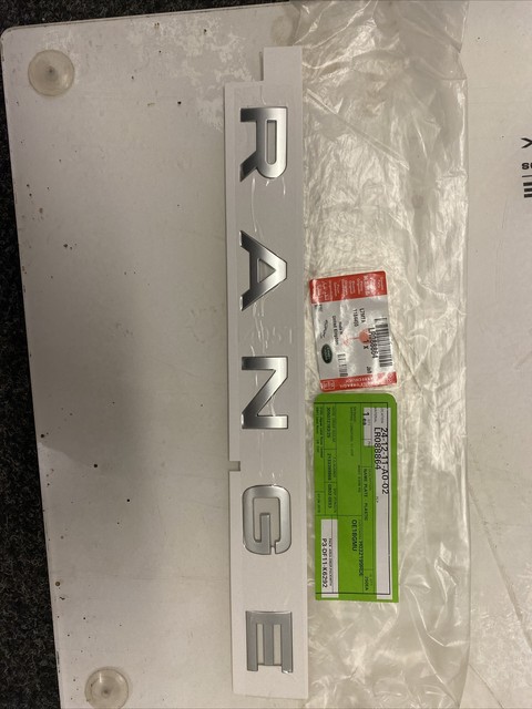 Genuine Range Rover Stickers Rear Name Plate Lr053349 LR088864 for sale ...