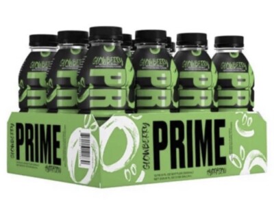 NEW Prime Glowberry (RARE) Case Of 12 Glow Berry, Logan Paul, Glow In ...