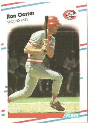 RON OESTER CINCINNATI REDS #242 - FLEER NM-MT 1988 | eBay
