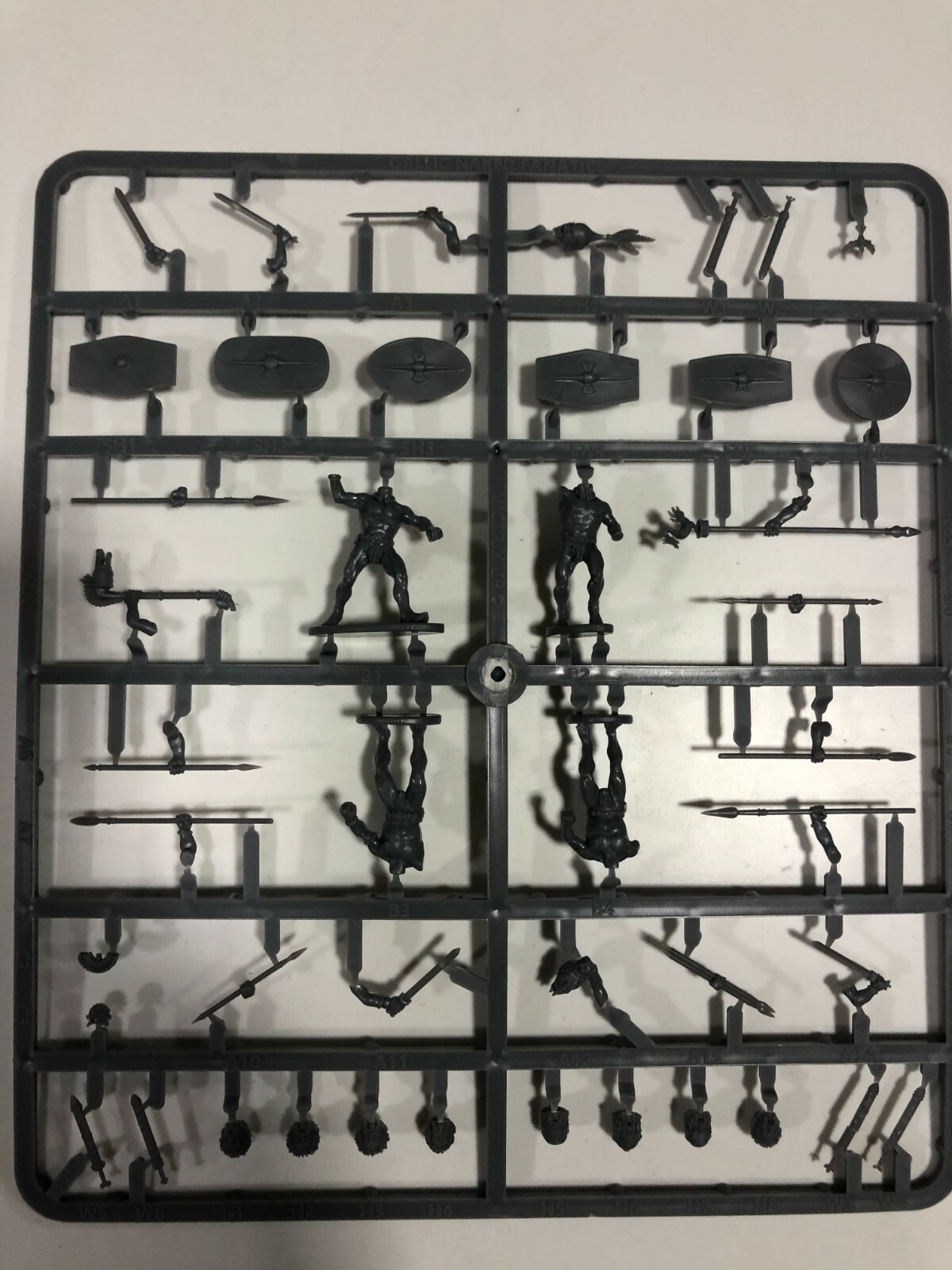 ANCIENT GALLIC NAKED FANATICS SPRUE - VICTRIX - SPQR - CLASH OF SPEARS ...