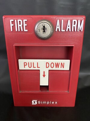 Simplex 2099-9795 Single Action Addressable Manual Pull Station - USED ...
