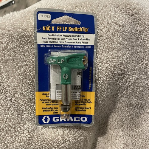 Graco FFLP312 Low Pressure Switch Tip - Green 755652394419| eBay