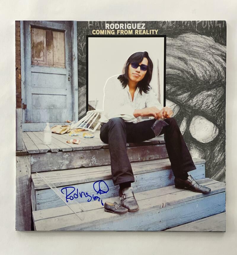 SIXTO RODRIGUEZ SIGNED AUTOGRAPH ALBUM VINYL RECORD - COMING FROM ...