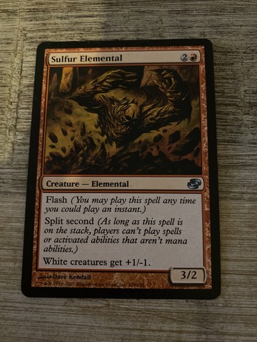 Sulfur Elemental MTG Planar Chaos Magic Card @170 | eBay