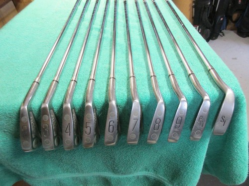 Wilson 1200 LT 10 Iron Set 2-SW - V2 R Flex Steel Shafts - All Original ...