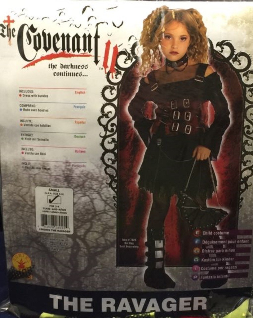 Girls Child The Covenant GOTHIC Ravager Costume | eBay