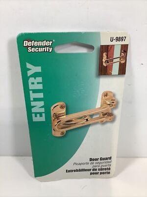 U 9897 Swing Bar Lock For Hinged Swingin Doors “ Secondary Security ...