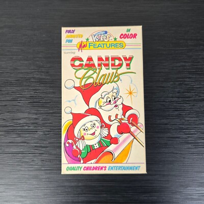 CANDY CLAUS - Celebrity Home Video Animation Christmas - 1987 VHS Home ...