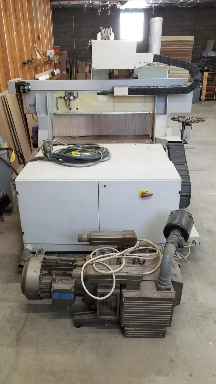 Cosmec (Holzher) Conquest 250 CNC Router - 4x8 bed with vacuum table | eBay