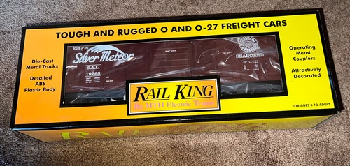 MTH Rail King Seaboard Railroad Route of the Silver Meteor Round Roof ...