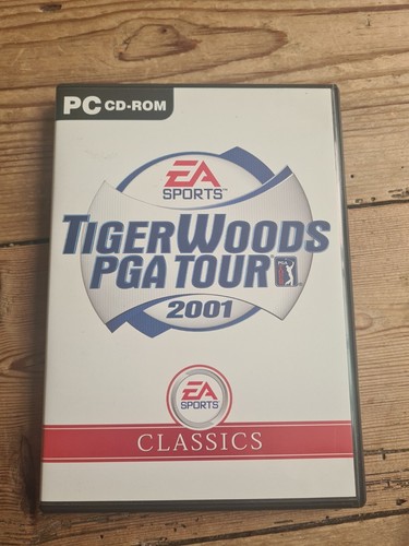 Tiger Woods PGA Tour 2001. PC CD-ROM EA Sports Classics Golf Game ...
