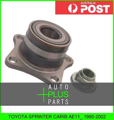 Fits TOYOTA SPRINTER CARIB AE11_ Rear Wheel Hub Bearing Kit Assembly ...