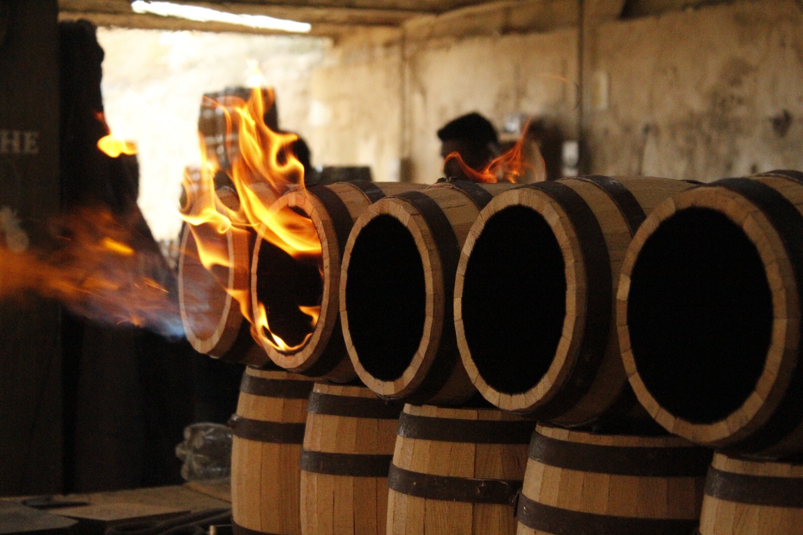 New Char Oak Aging Barrel Wooden Whiskey Barrel, Bourbon Wine Barrel ...