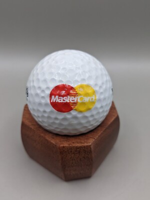 MASTERCARD Logo Golf Ball Ultra Competition Collectible Ball | eBay