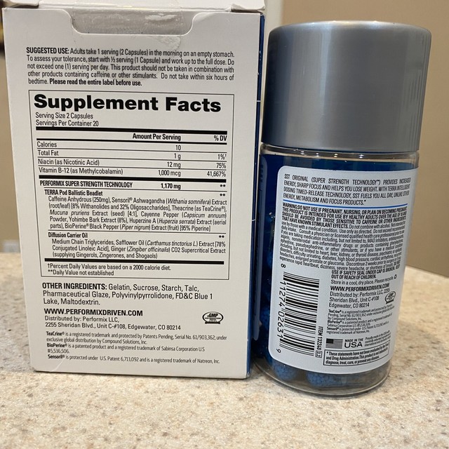 PERFORMIX SST Original Energy Supplement - 40 Capsule for sale online ...