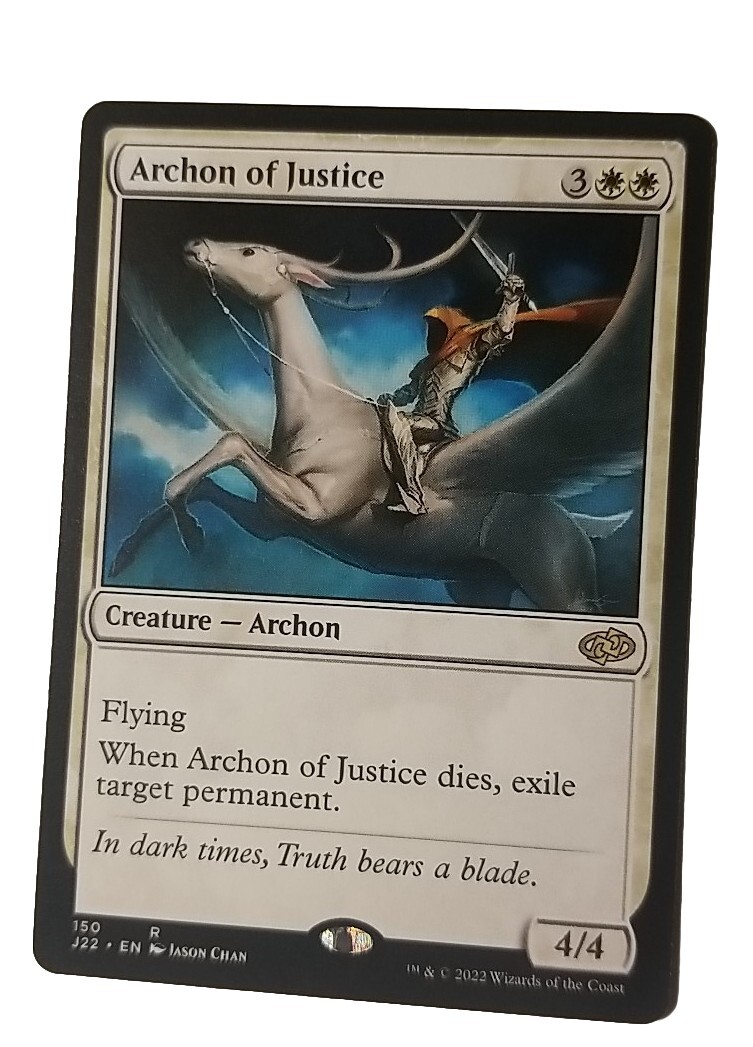 MTG 1x Archon of Justice, NM, Jumpstart 2022, Dies Exile Target ...