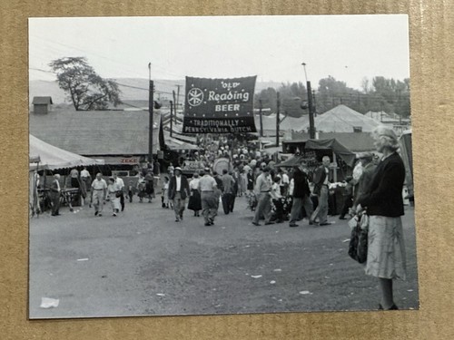 Postcard Pennsylvania PA Dutch Fair Old Reading Beer Sign Advertising ...