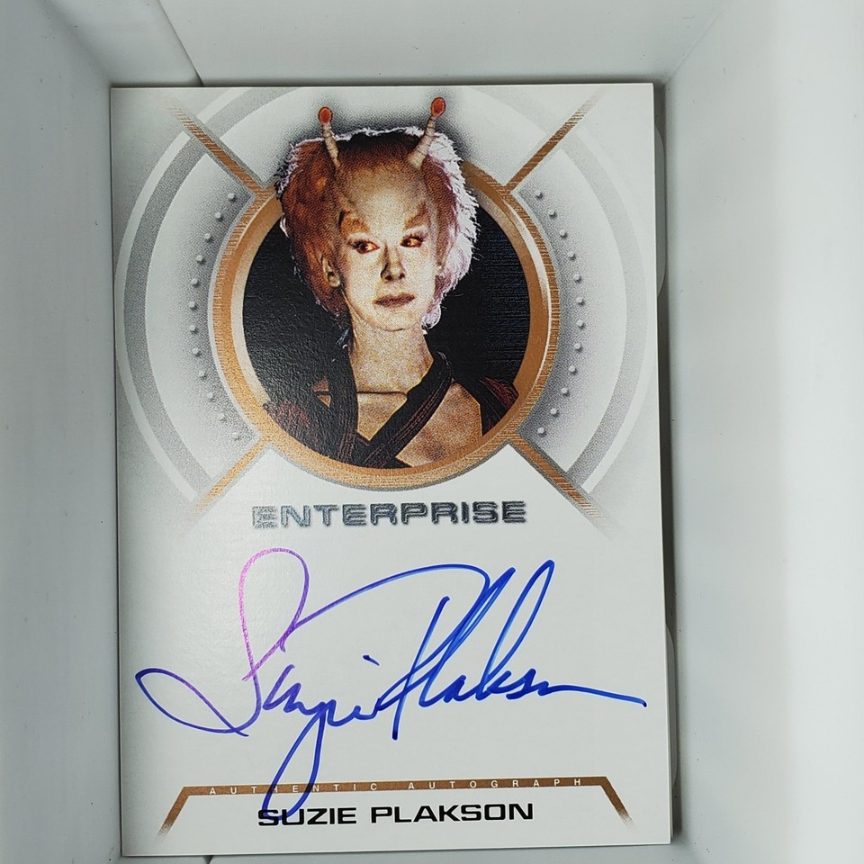 Star Trek ENTERPRISE Rittenhouse Autograph Trading Cards- Your Choice ...