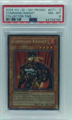 YU-GI-OH 2004 COLLECTOR TIN COMMAND KNIGHT CT1-EN003 PSA-8 | eBay
