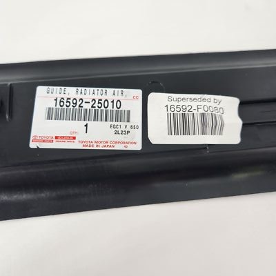 Genuine OEM Toyota 16592-F0080 Lower Radiator Air Guide 2019-21 RAV4 ...