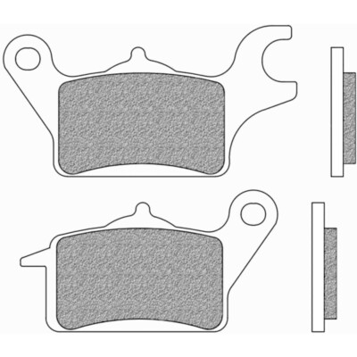 Front Brake Pads Elite Organic for Honda C125 Super Cub 2019 to 2021 ...