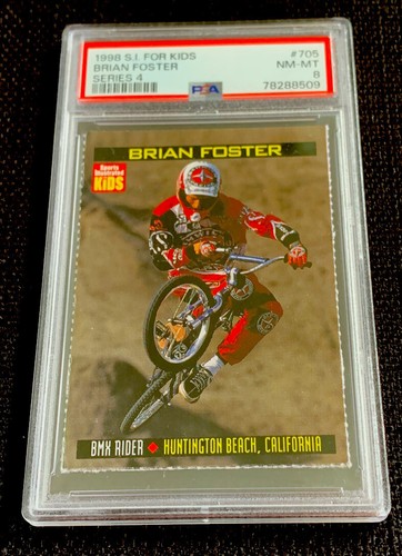 BRIAN FOSTER ROOKIE RARE 1997 SPORTS ILLUSTRATED FOR KIDS CARD BMX ...
