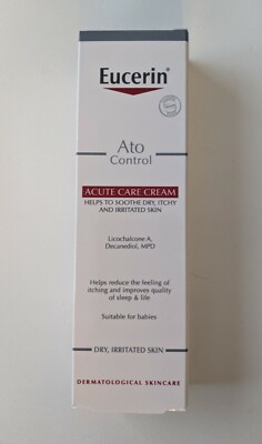 Eucerin Ato Control Acute Care Cream for Dry and Irritated Skin~ 40 ML ...