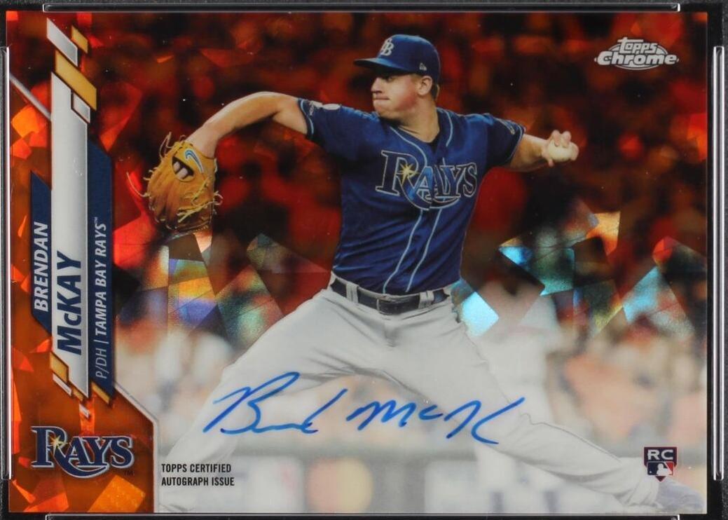 2020 Topps Chrome Sapphire Edition - Rookie Autographs Brendan McKay # ...