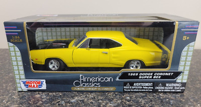 Motor Max American Classics Diecast Car 1969 Dodge Coronet Super Bee ...