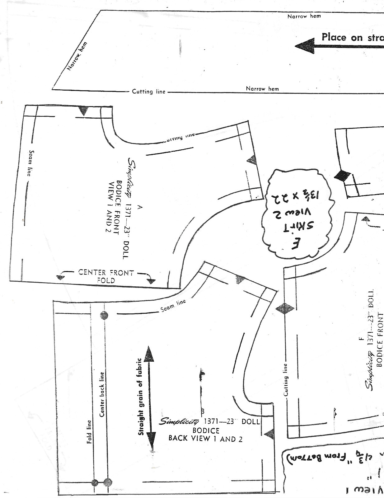 23" Saucy Walker - Bonnie Braids Doll Clothing PATTERN 1950s | eBay