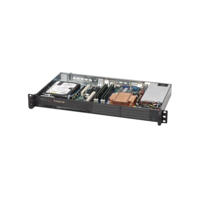 Supermicro SuperChassis CSE-502L-200B 1U Rackmount Short-Depth 200W ...