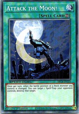 Attack The Moon! SBCB-EN033 Yu-Gi-Oh! Light Play 1st Edition | eBay
