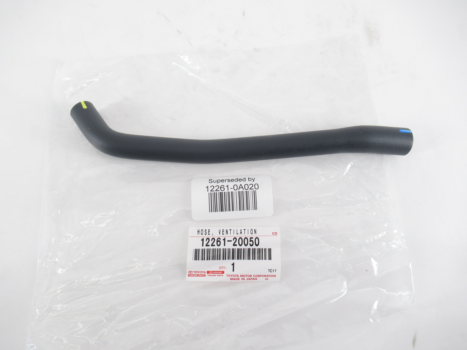 Toyota 122610A020 Genuine OEM Factory Original Vent Hose for sale ...