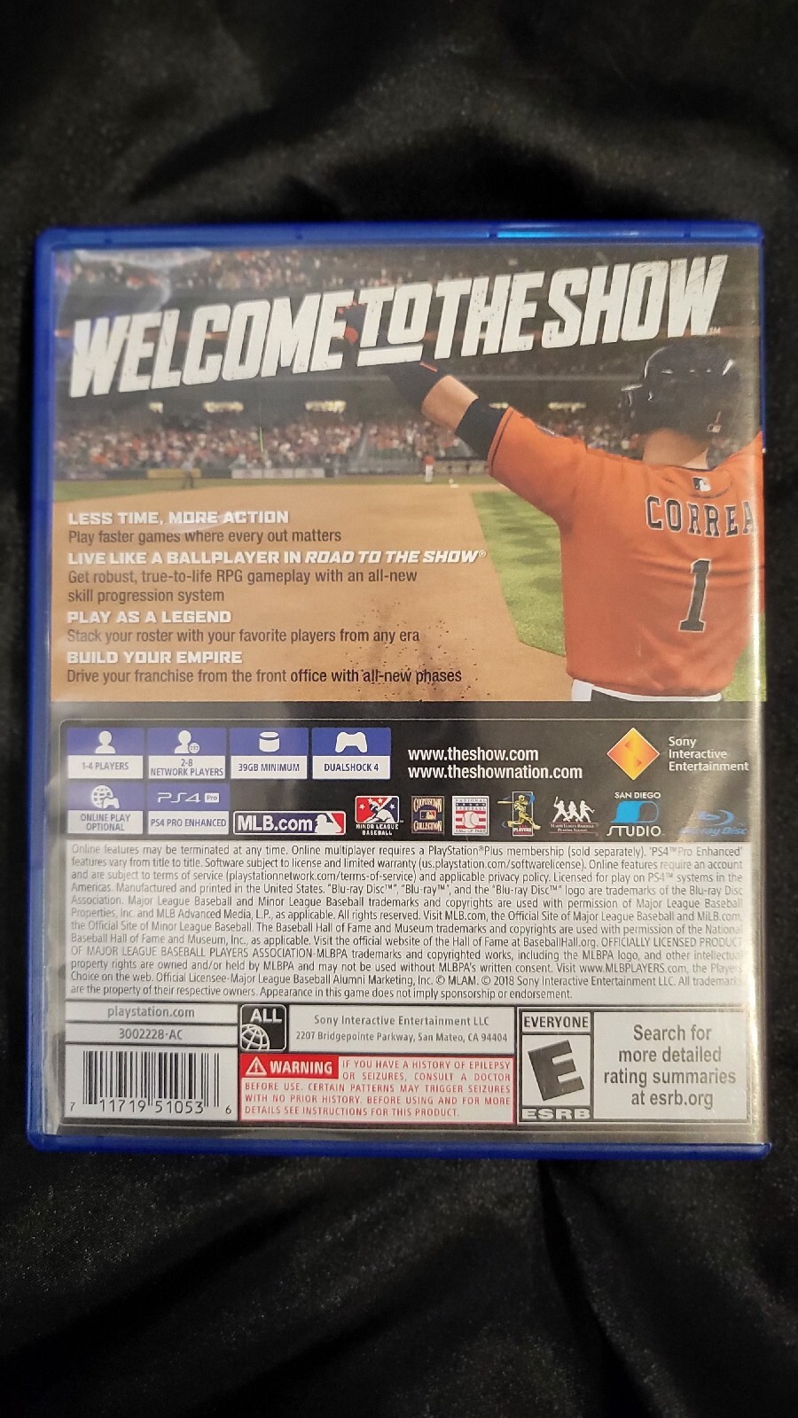 MLB The Show 18 & 19 - Sony PlayStation 4 PS4 Baseball Games Lot Bundle ...