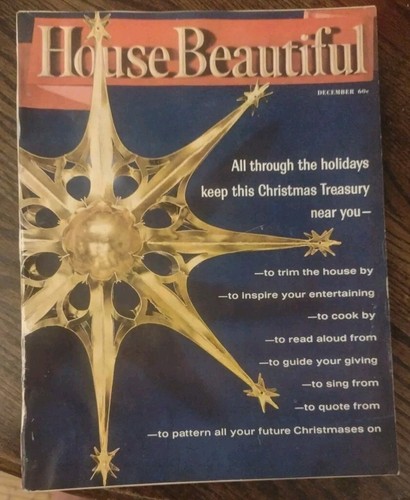 HOUSE BEAUTIFUL Dec. 1962 | eBay